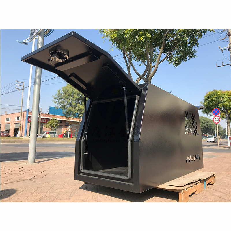 Custom Aluminum Half Ute Dog Box - Buy Dog Box, Black Dog box, Aluminum ...